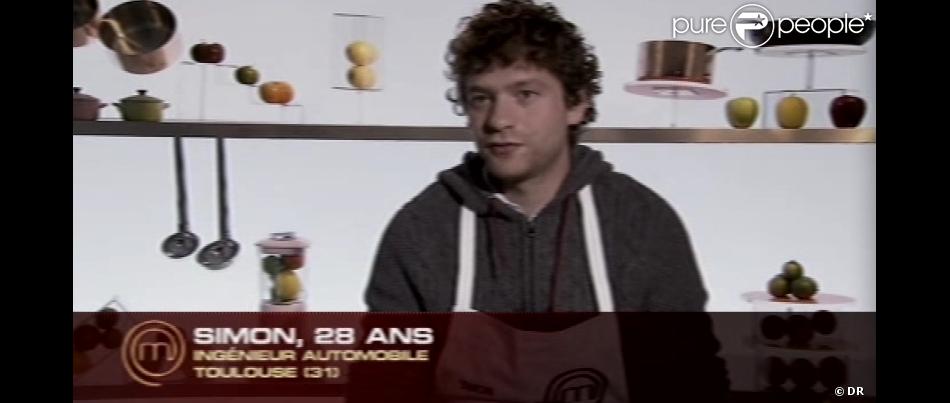 Simon dans Masterchef 3 sur TF1 jeudi 30 août 2012 - Purepeople