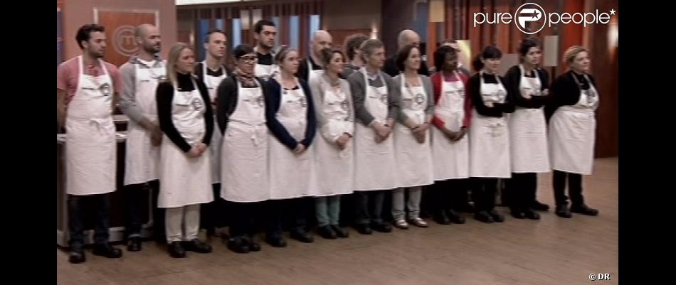 Les 19 candidats dans Masterchef 3 le jeudi 30 août 2012 sur TF1 ...