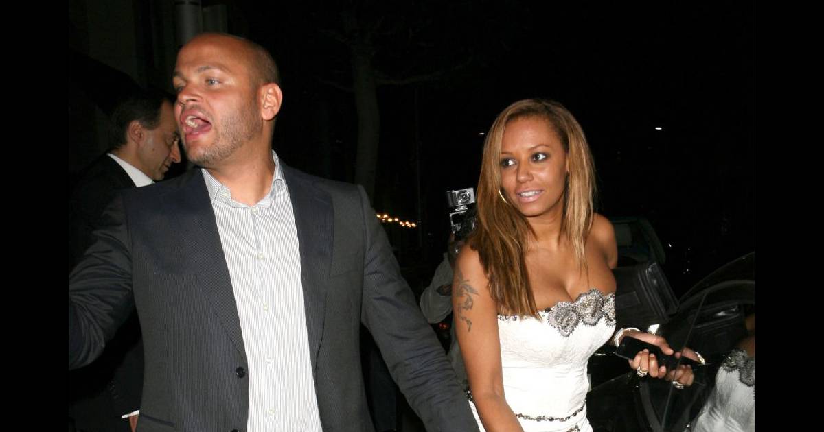 Mel B et Stephen Belafonte à Beverly Hills le 23 juin 2012. - Purepeople