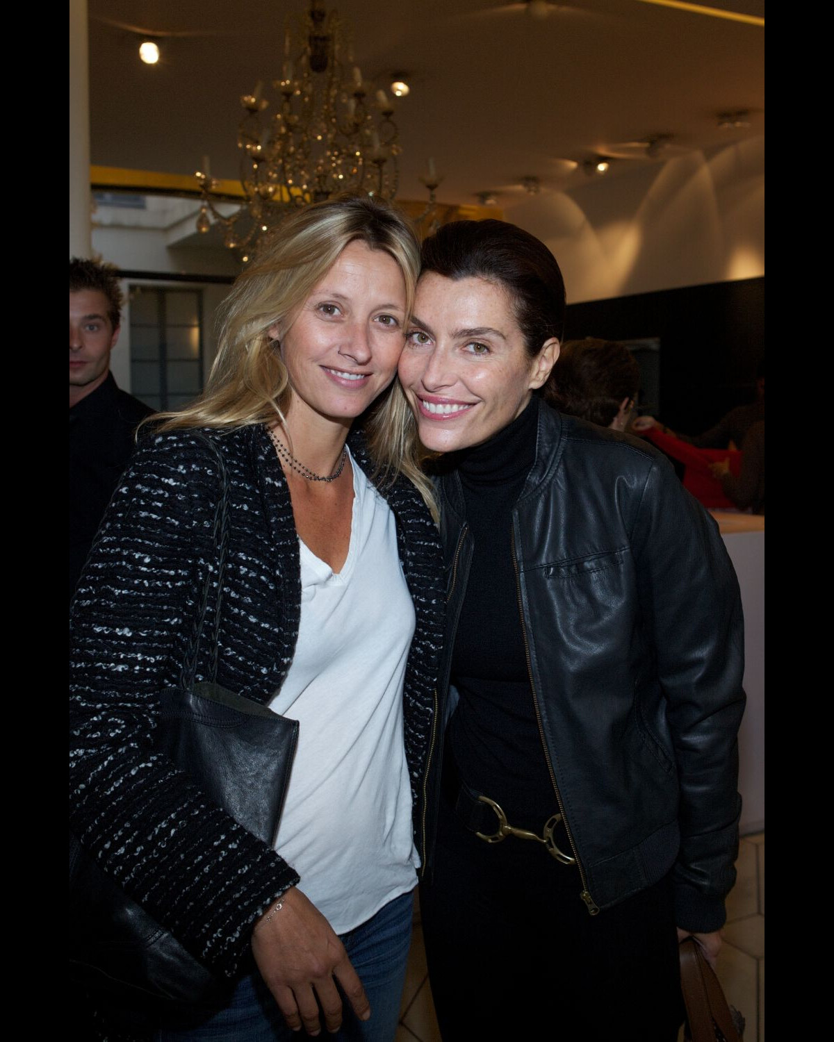 Photo : Sarah Lavoine et Daphné Roulier lors de la soirée Hi Panda x ...