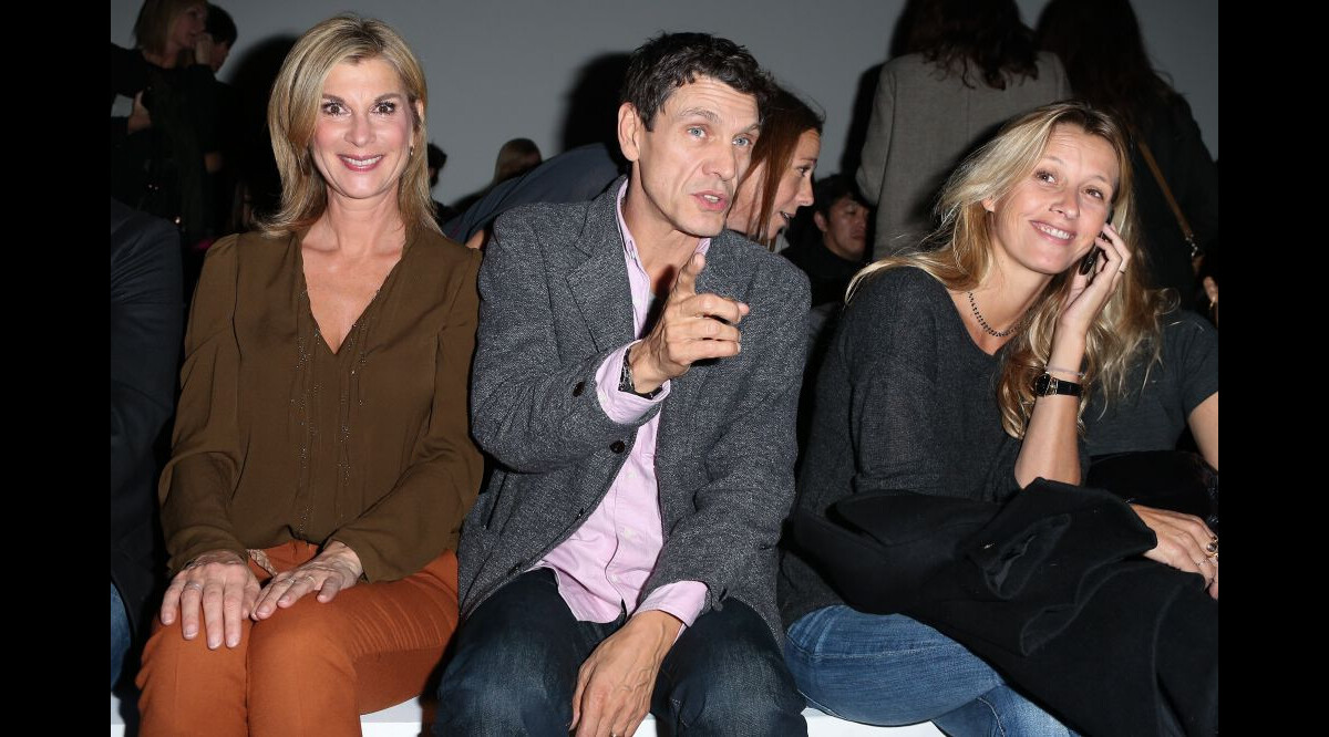 Photo : Michèle Laroque, Marc Lavoine et son épouse Sarah Poniatowski ...