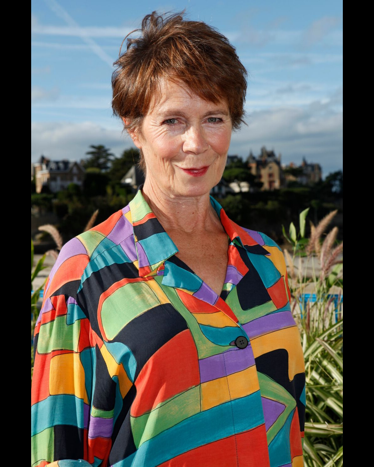 Photo : Celia Imrie jurée du festival du Film Britannique de Dinard, le ...