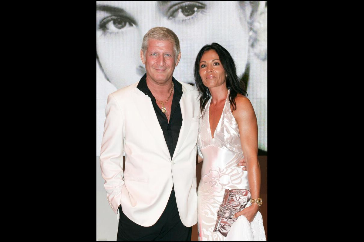 Photo : Patrick Sébastien et Nathalie Boutot son épouse en juillet 2007 ...
