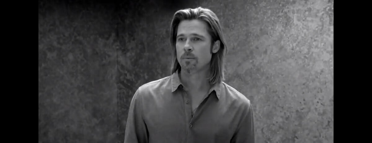 Photo : Brad Pitt ambassadeur du parfum Chanel N°5 dans le nouveau spot ...