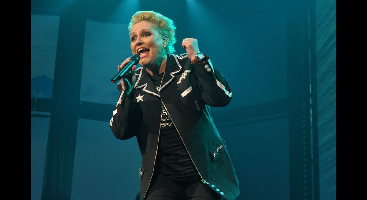 Photo : Jackie Quartz sur scène lors de la soirée RFM Party à Paris, le ...