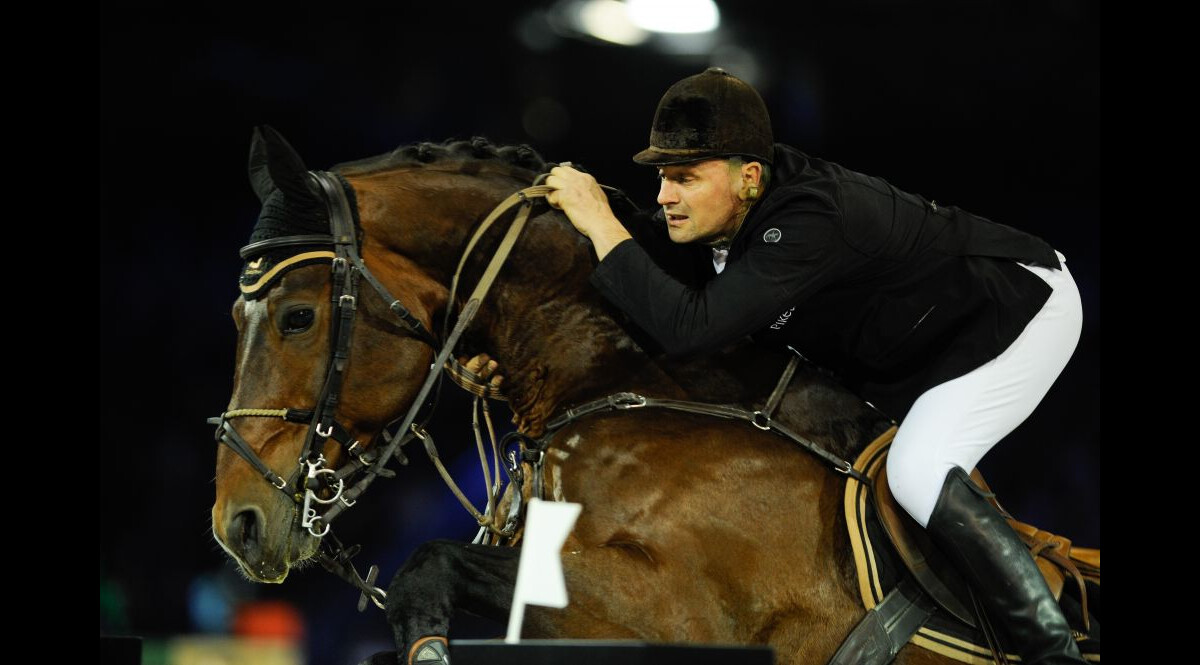 Photo : Jerome Hurel lors du Grand Prix du Gucci Paris Masters à ...