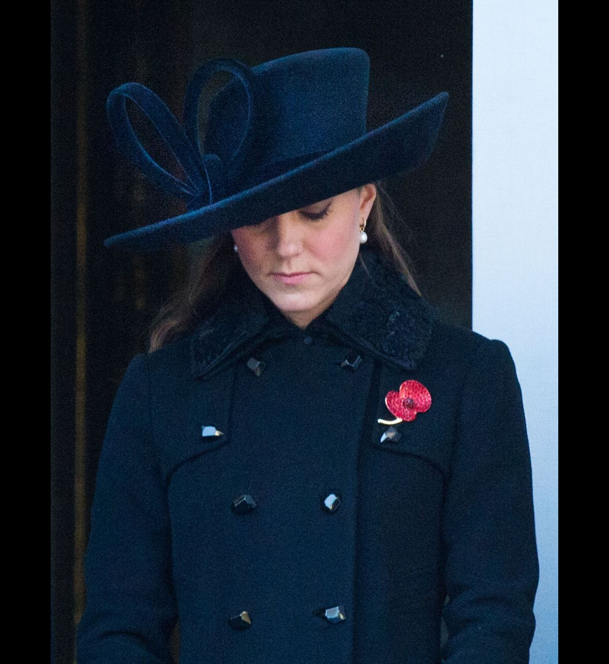 Photo : Catherine, duchesse de Cambridge lors des commémorations du 11 ...