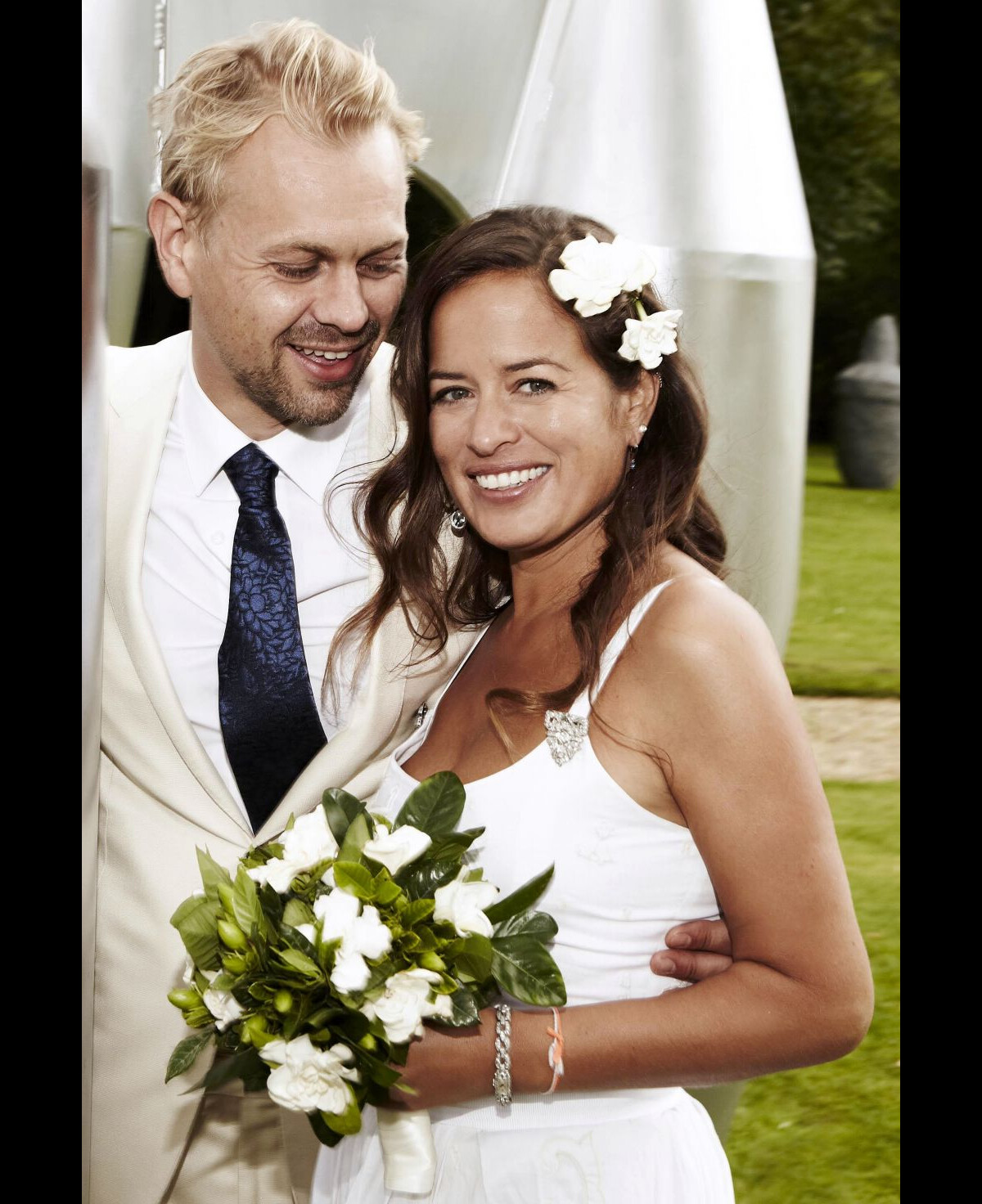 Photo : Jade Jagger et Adrian Fillary à leur mariage le 30 juin 2012 en ...
