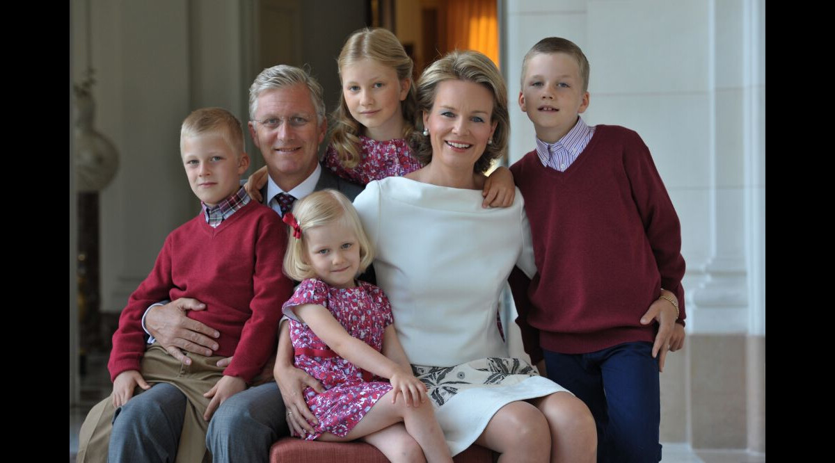 Photo : Le prince héritier Philippe de Belgique et la princesse ...