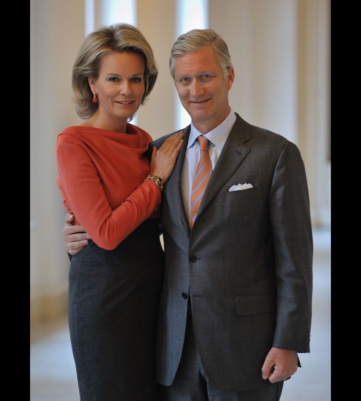 Photo : Le prince héritier Philippe de Belgique et la princesse ...