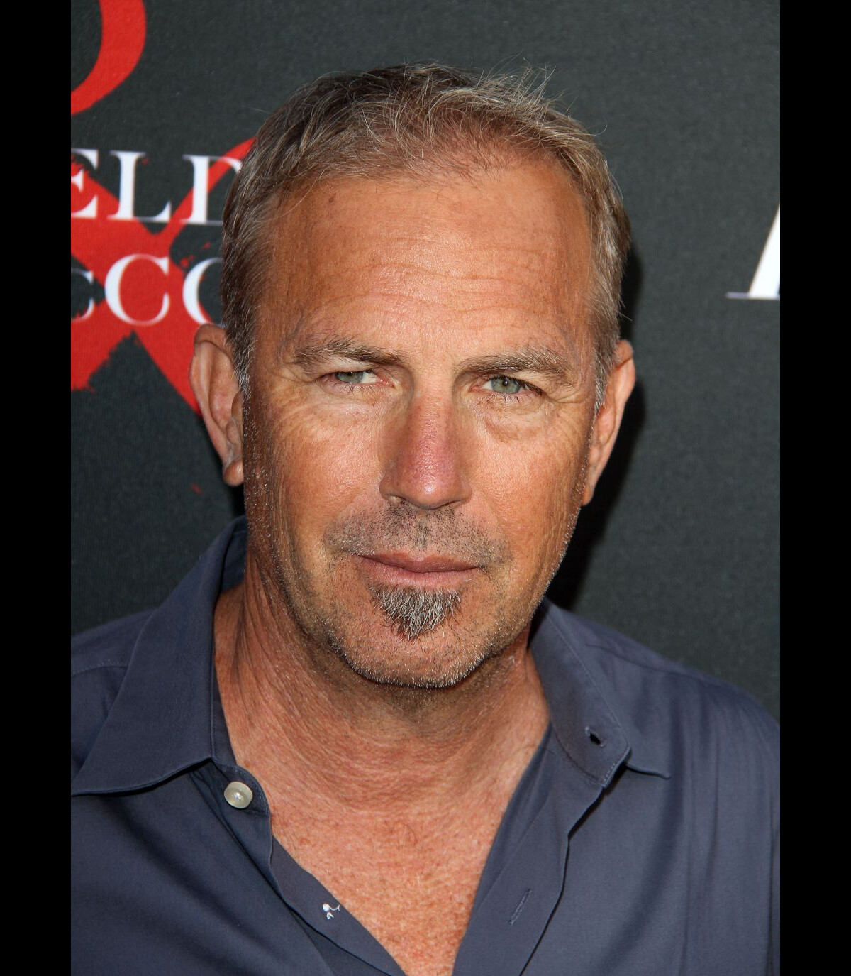 Photo : Kevin Costner lors de la première de la série Hatfields ...