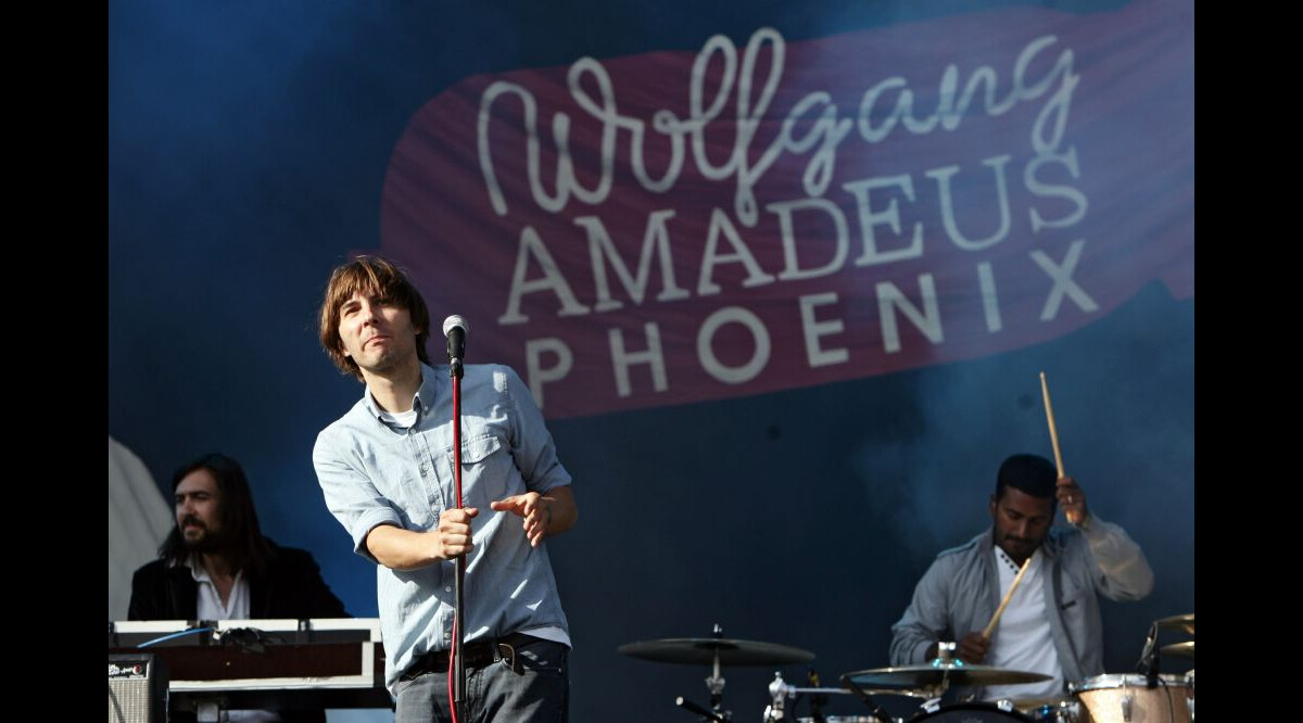 Photo : Le groupe Phoenix à Arras, le 3 juillet 2009. - Purepeople