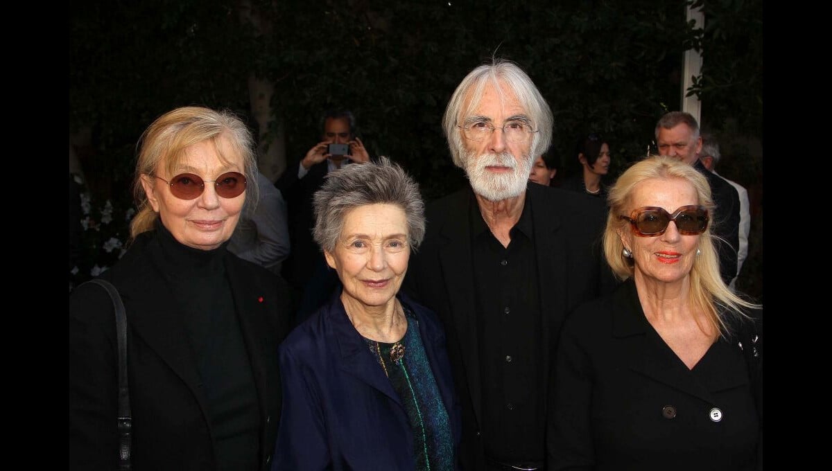 Photo : Margaret Menegoz, Emmanuelle Riva, Michael Haneke and Susanne ...