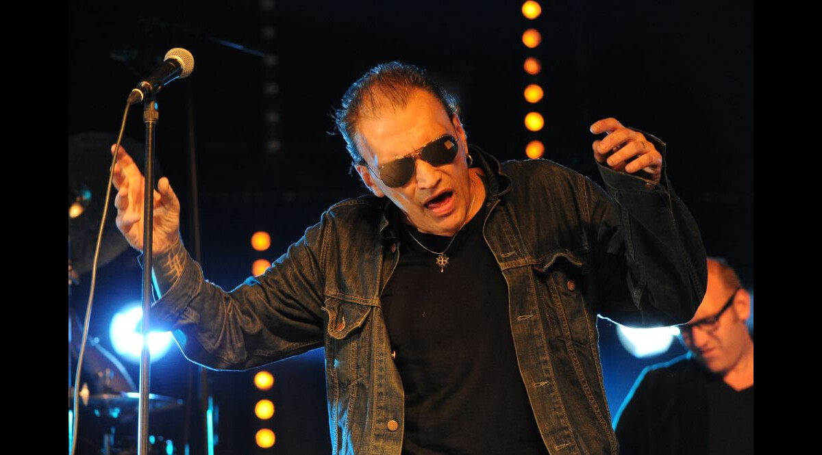 Photo : Le chanteur Daniel Darc à la fête de l'humanité le 14 septembre ...