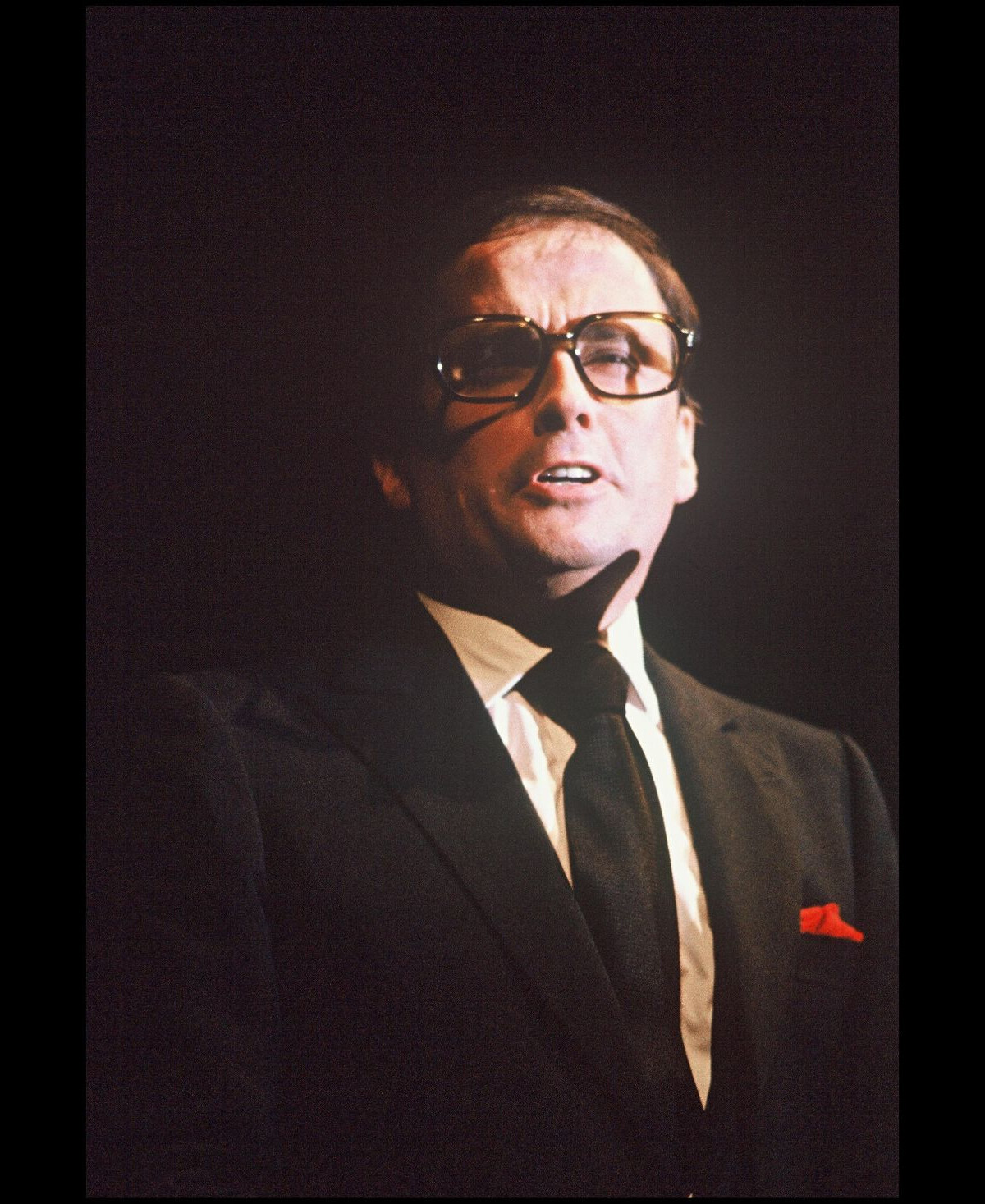 Photo : Thierry Le Luron à Honfleur le 3 juillet 1986. - Purepeople