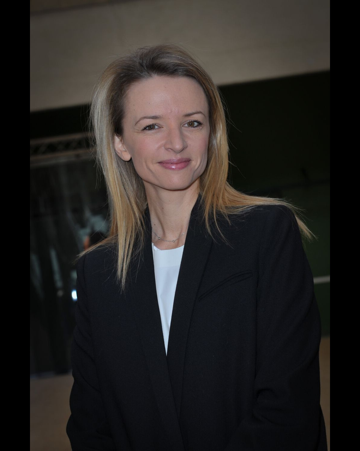 Photo : Delphine Arnault lors du défilé Céline au Tennis Club de Paris ...