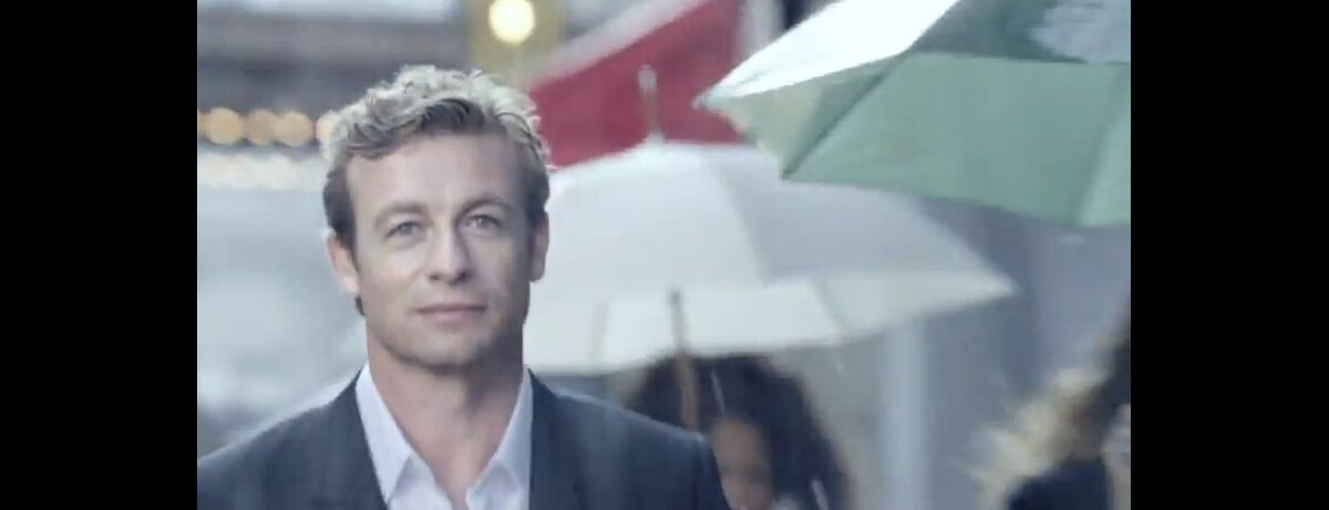 Photo : Simon Baker dans la publicité du parfum Givenchy 'Gentlemen ...