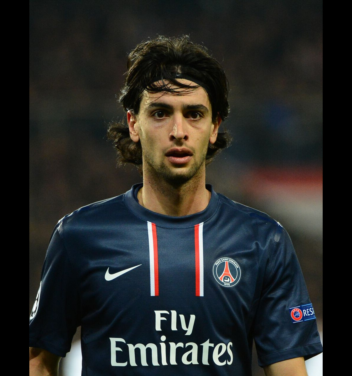 Photo : Javier Pastore lors du match de Ligue des champions entre le ...