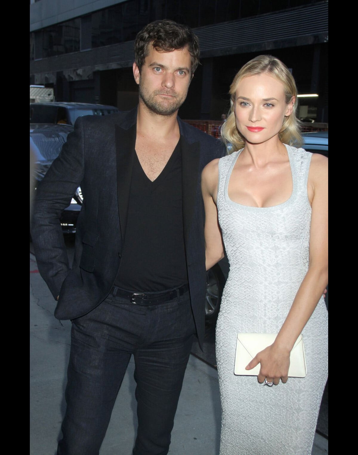 Photo : Joshua Jackson et Diane Kruger à New York le 9 juillet 2012 ...