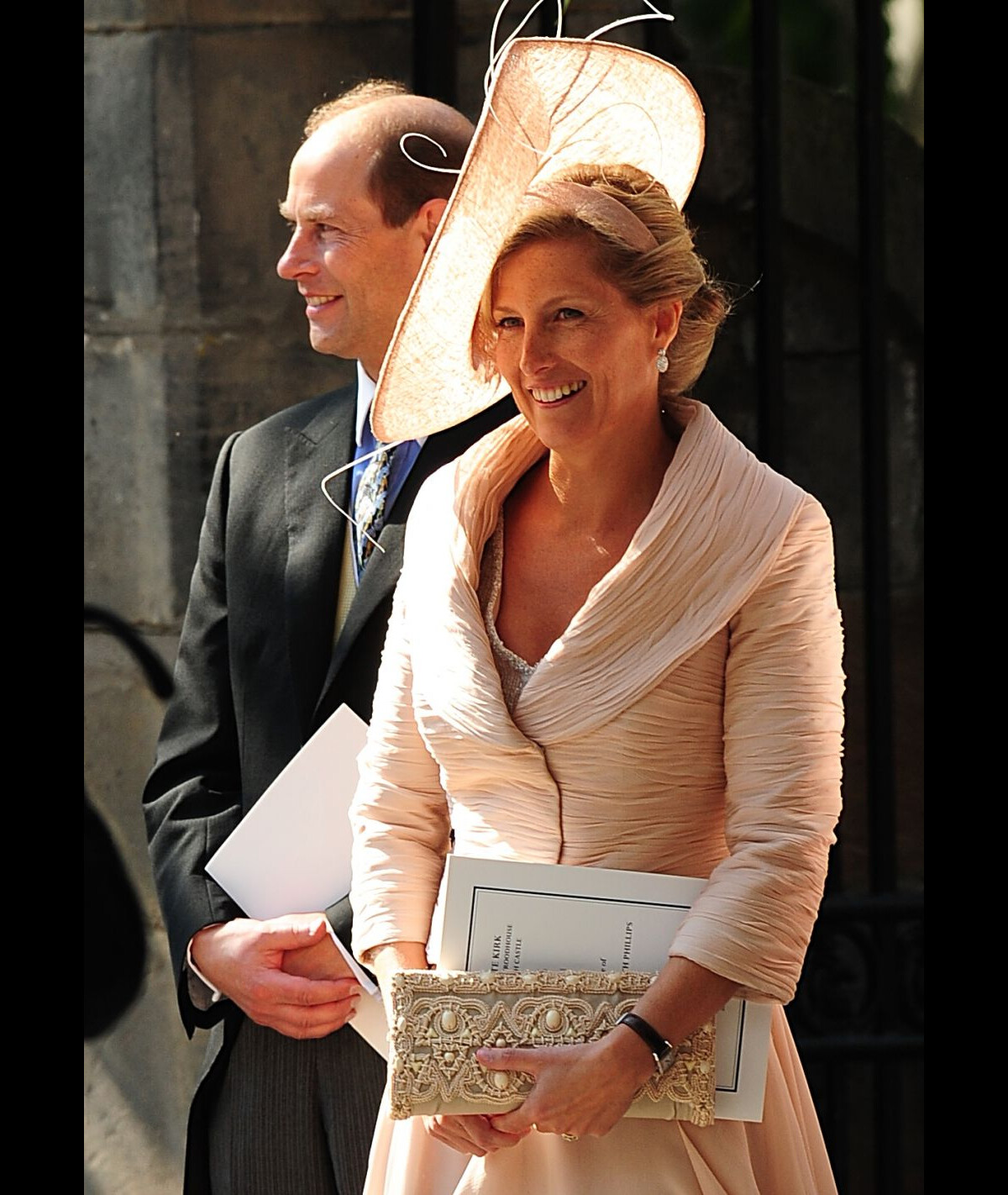 Photo : Le prince Edward et la comtesse Sophie de Wessex au mariage de ...