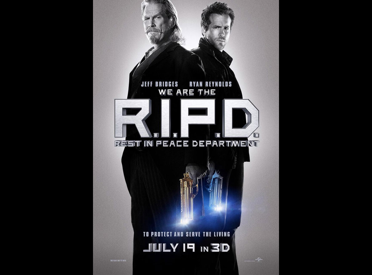 Photo : Affiche officielle de RIPD. - Purepeople