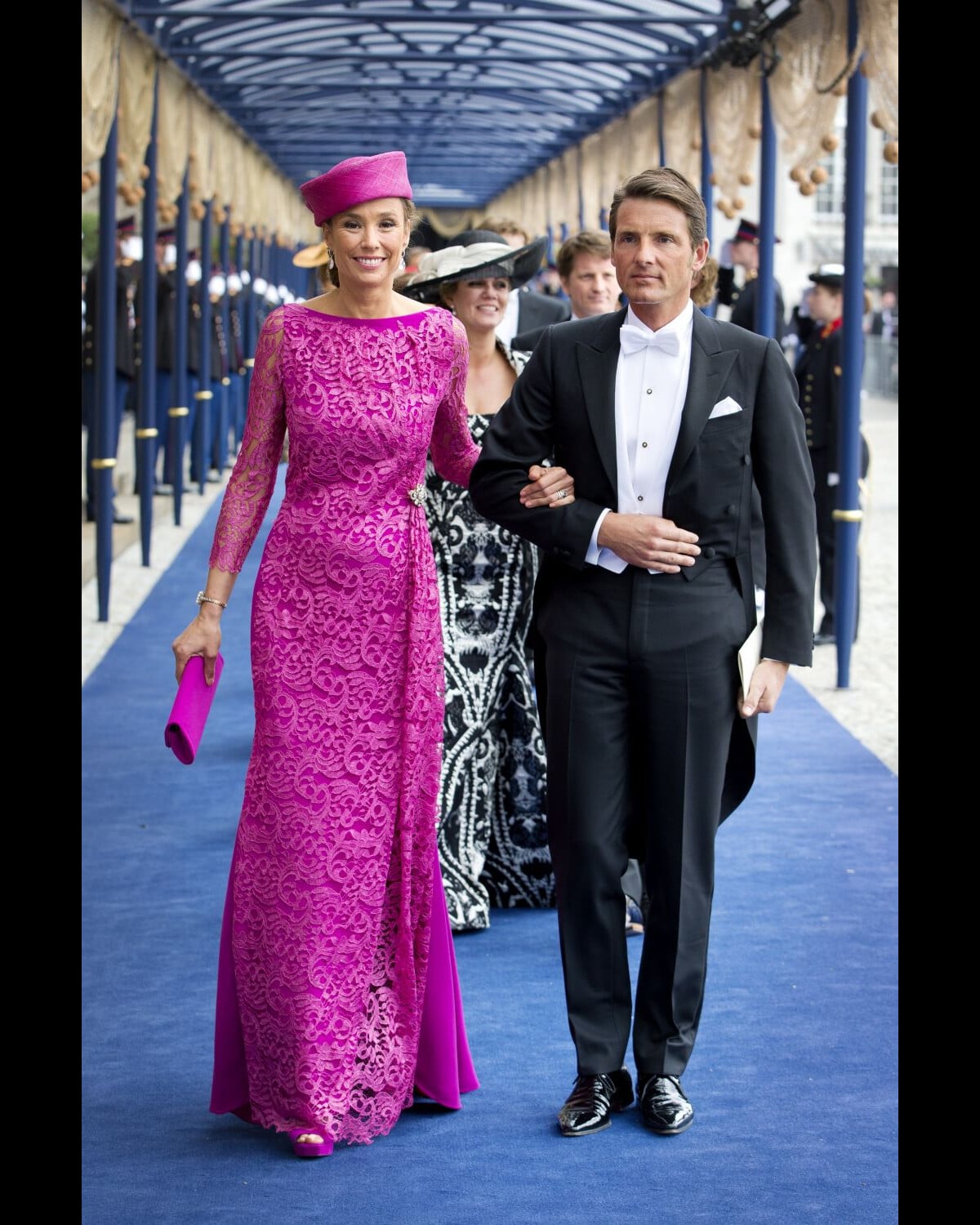 Photo : Le prince Maurits et la princesse Marilène à la Nouvelle Eglise ...