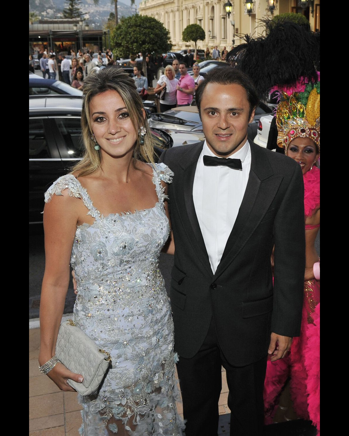 Photo : Felipe Massa et sa femme Raffaela Bassi lors de la première ...