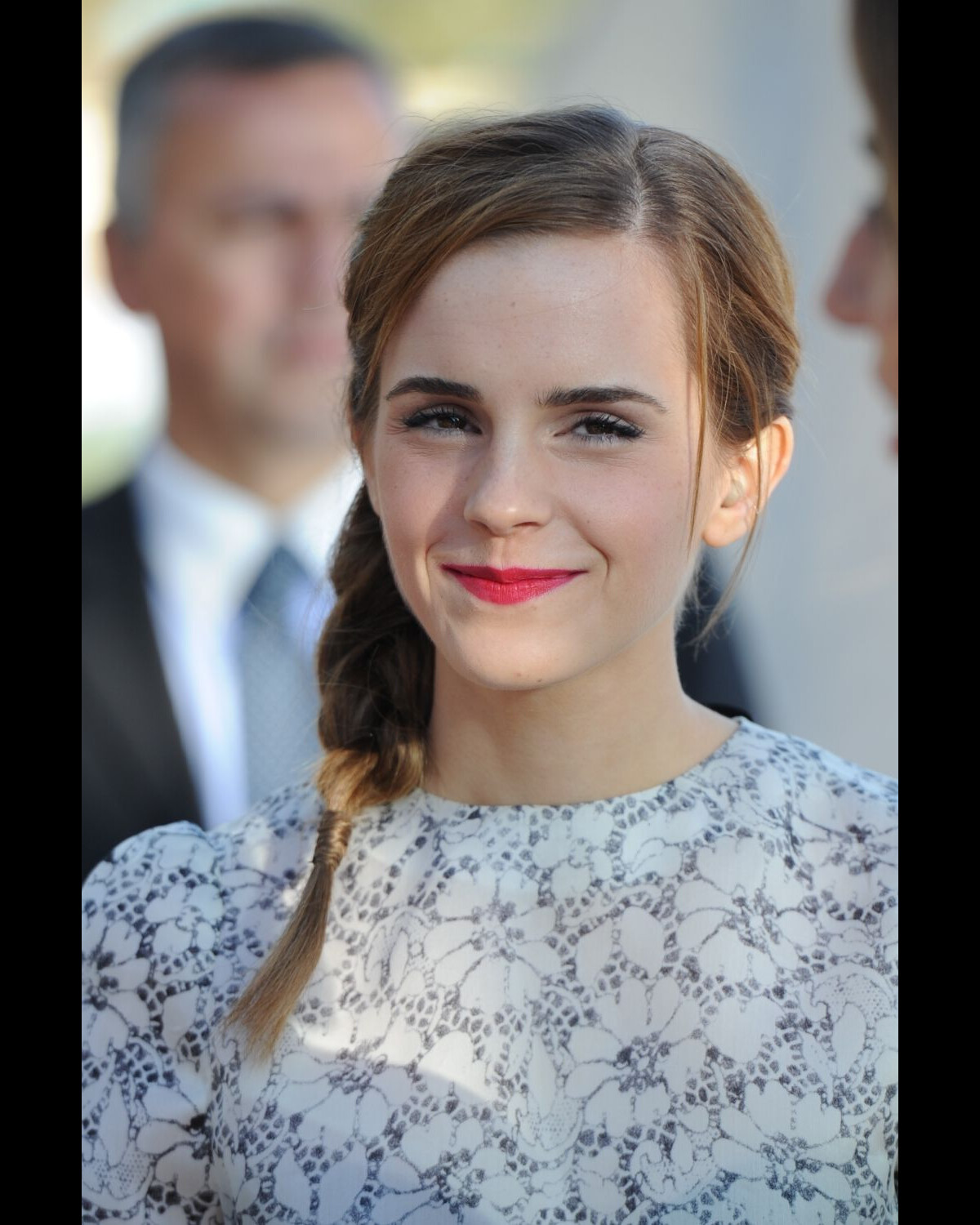 Photo : Emma Watson superbe pendant l'émission de Canal + Le Grand ...