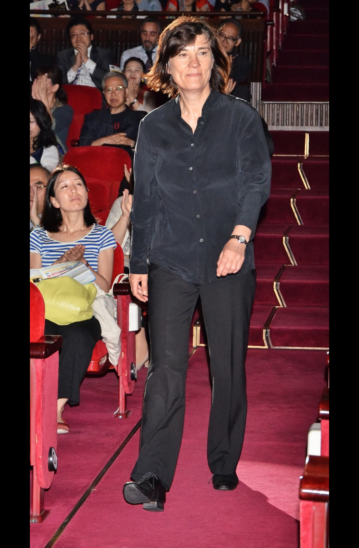 Photo : Catherine Corsini lors de l'ouverture du Festival du Film ...