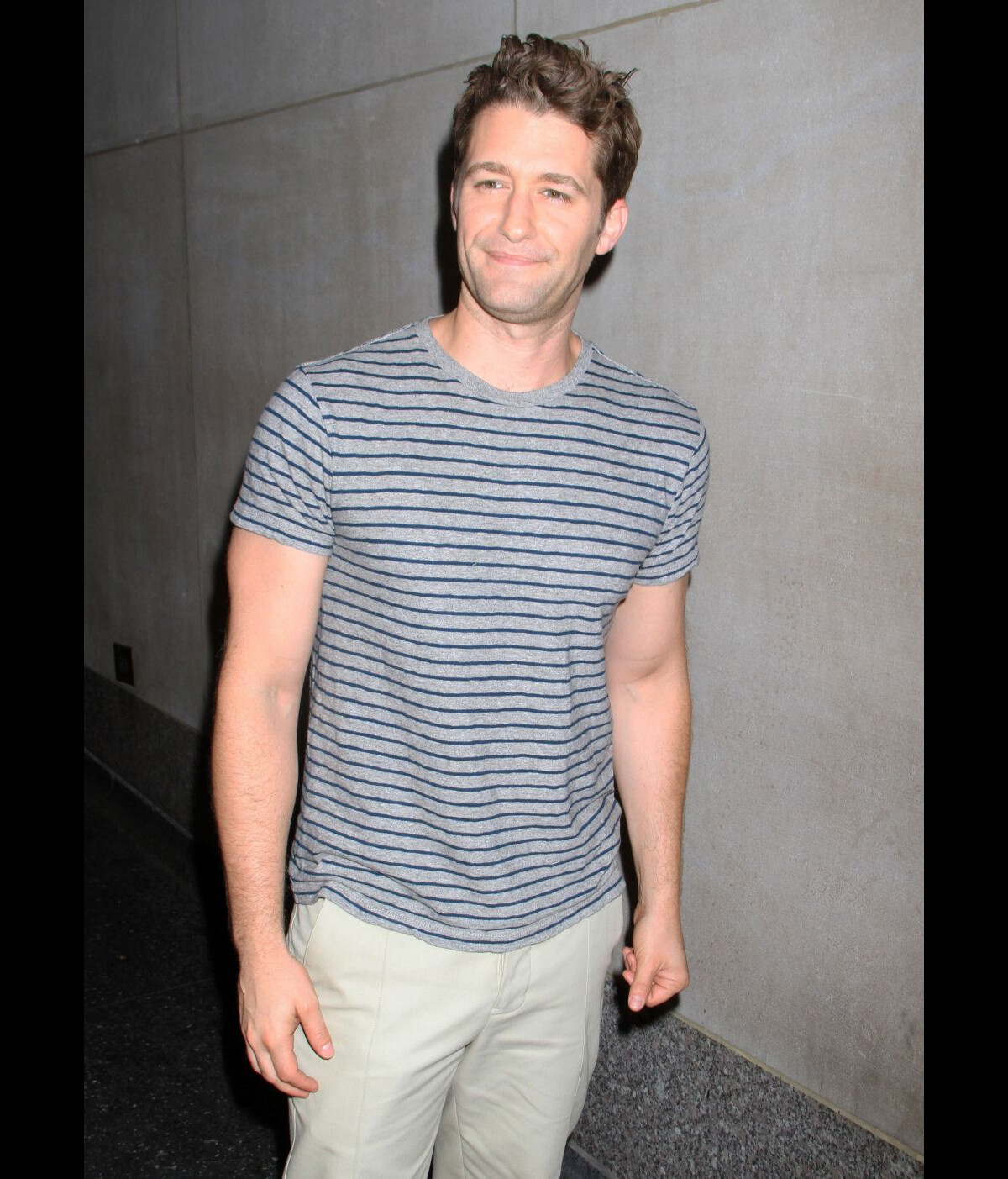Photo : Matthew Morrison arrive sur le plateau de l'émission "The Today ...