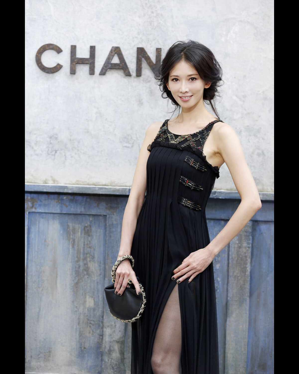 Photo : Lin Chi-ling - Photocall du défilé de mode Haute Couture ...