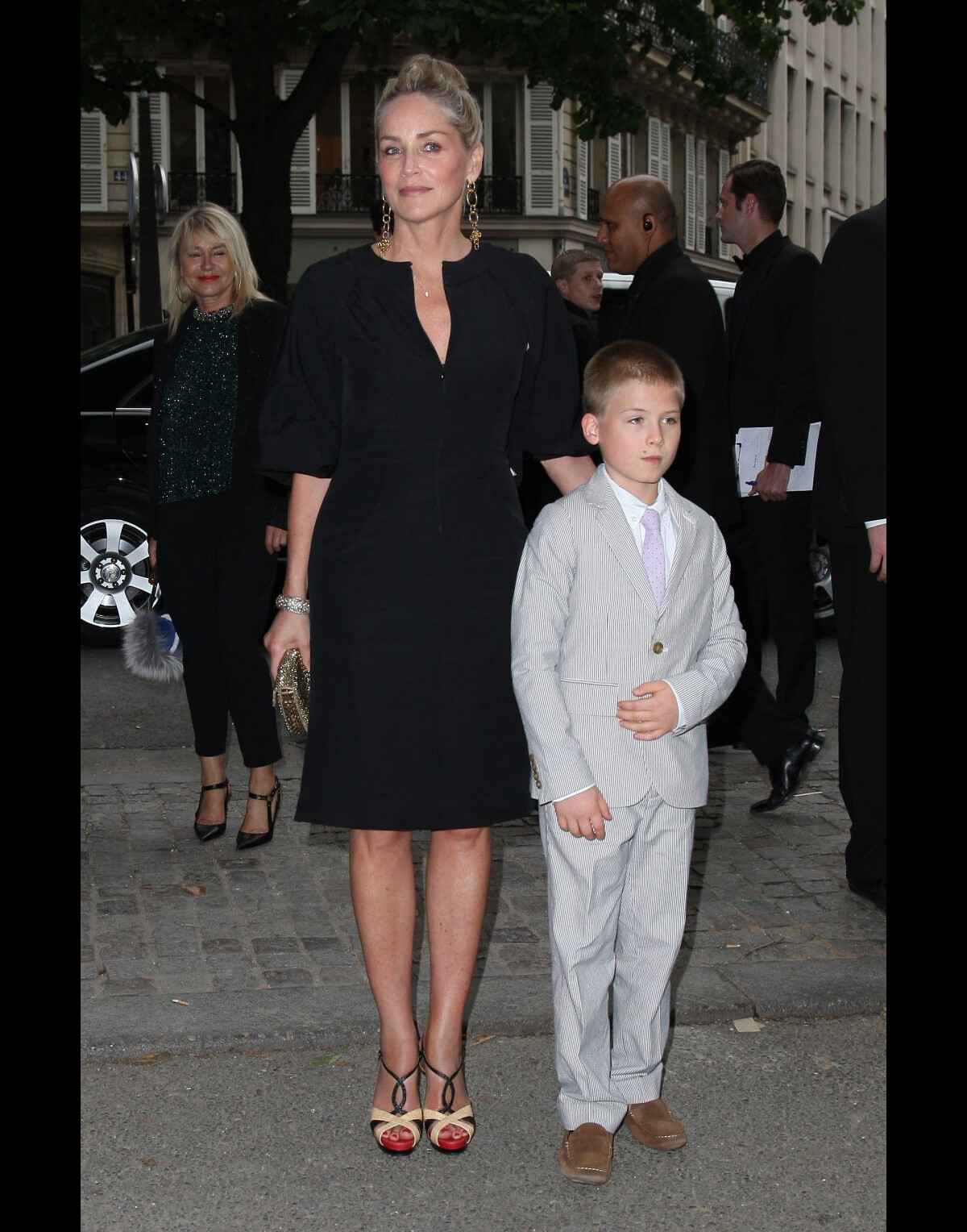 Photo : Sharon Stone et son fils Roan Bronstein - Ouverture de la ...