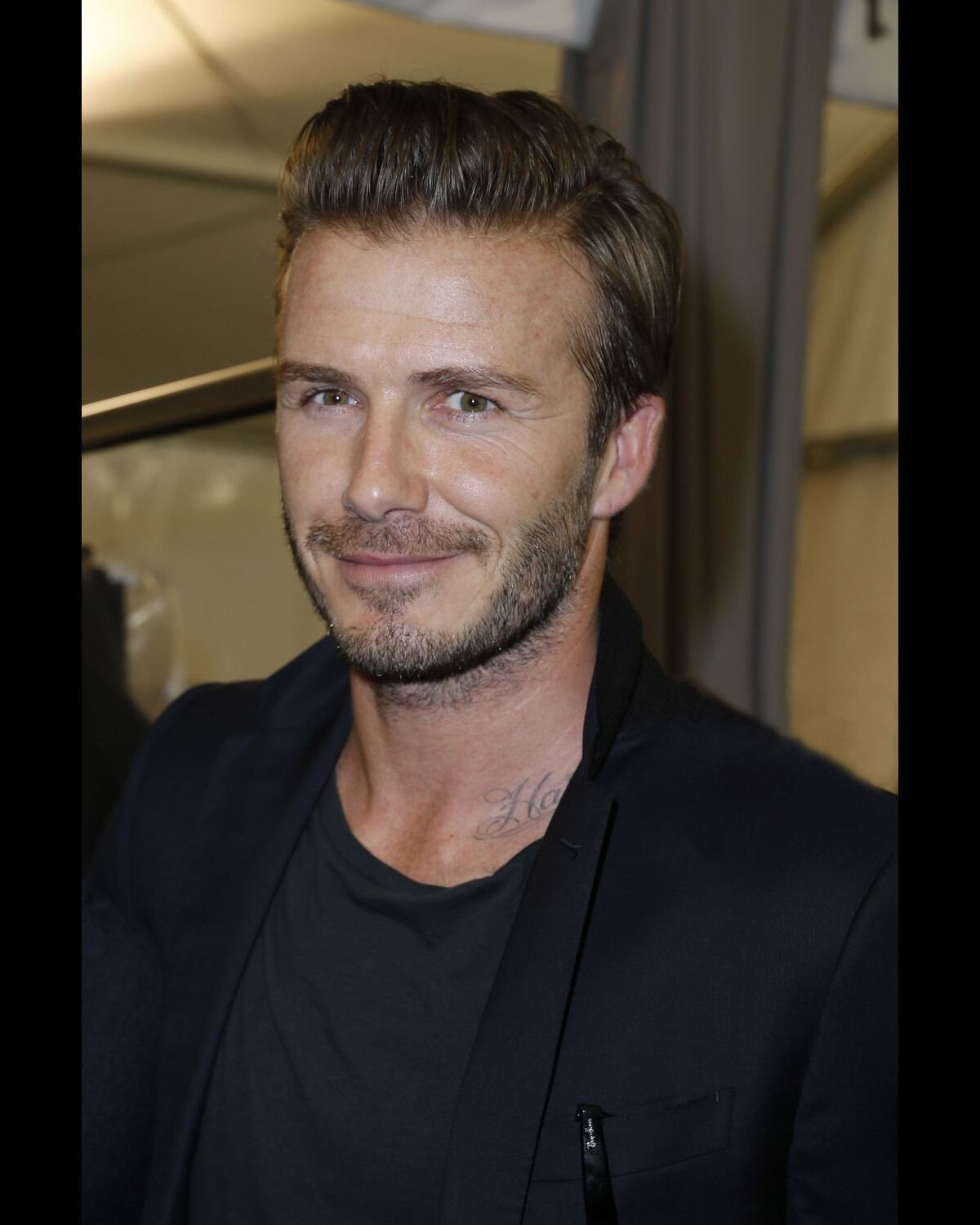 Photo : David Beckham au défilé Homme PAP Louis Vuitton Printemps Eté ...