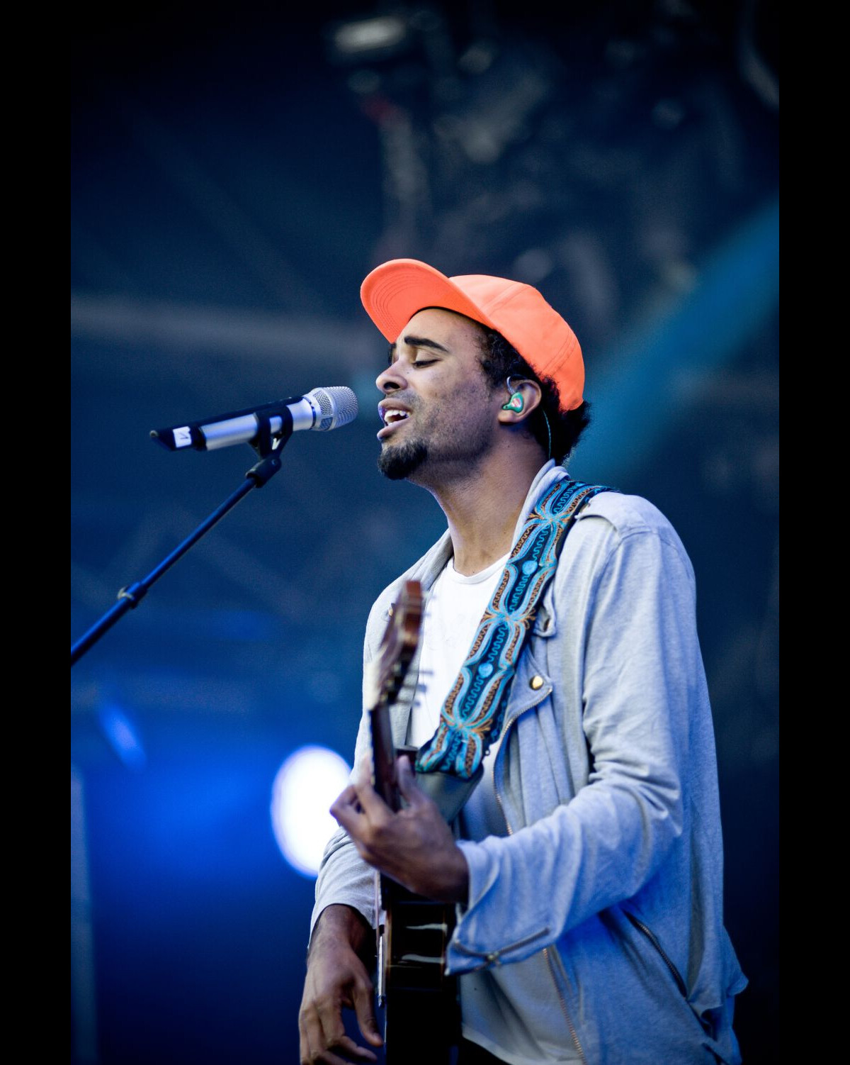 Photo : Patrice à Rock en Seine le 24 août 2013. - Purepeople