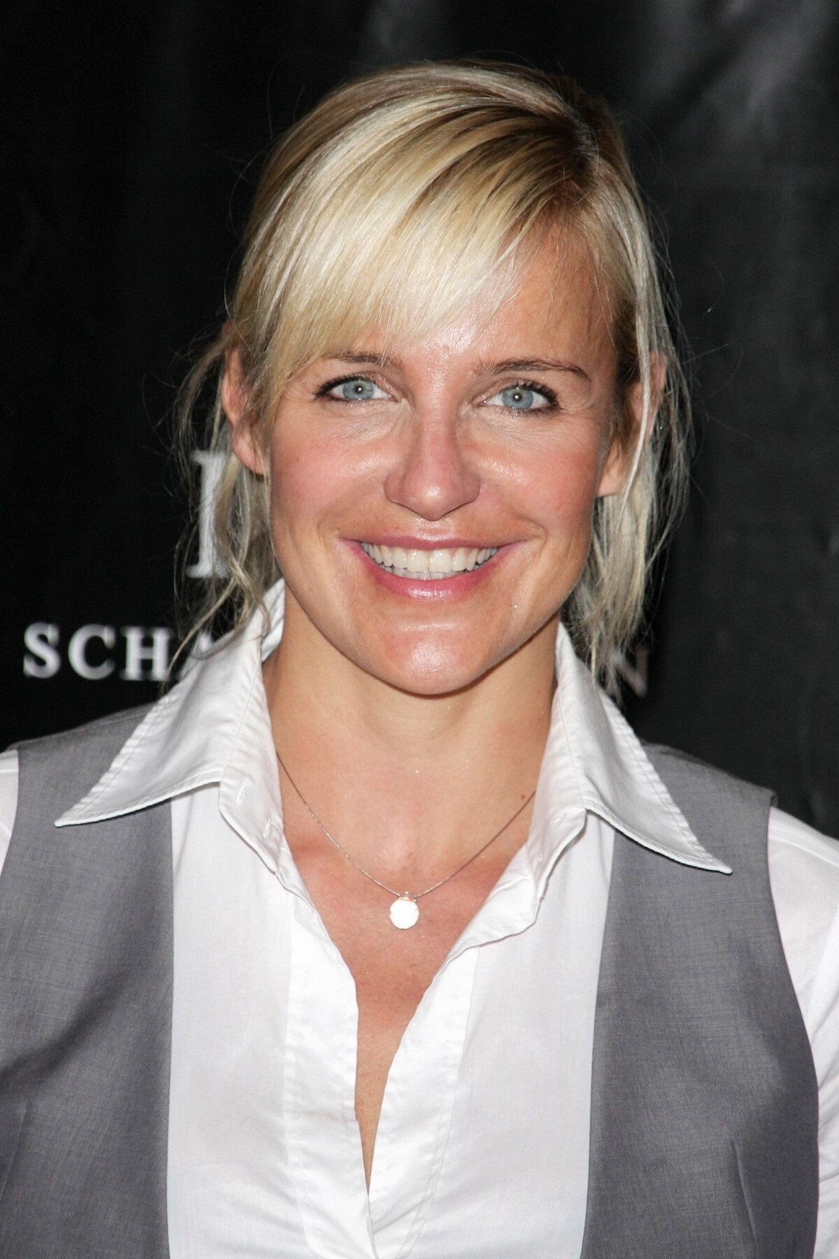 Photo : Céline Géraud à Paris, en juin 2008. - Purepeople