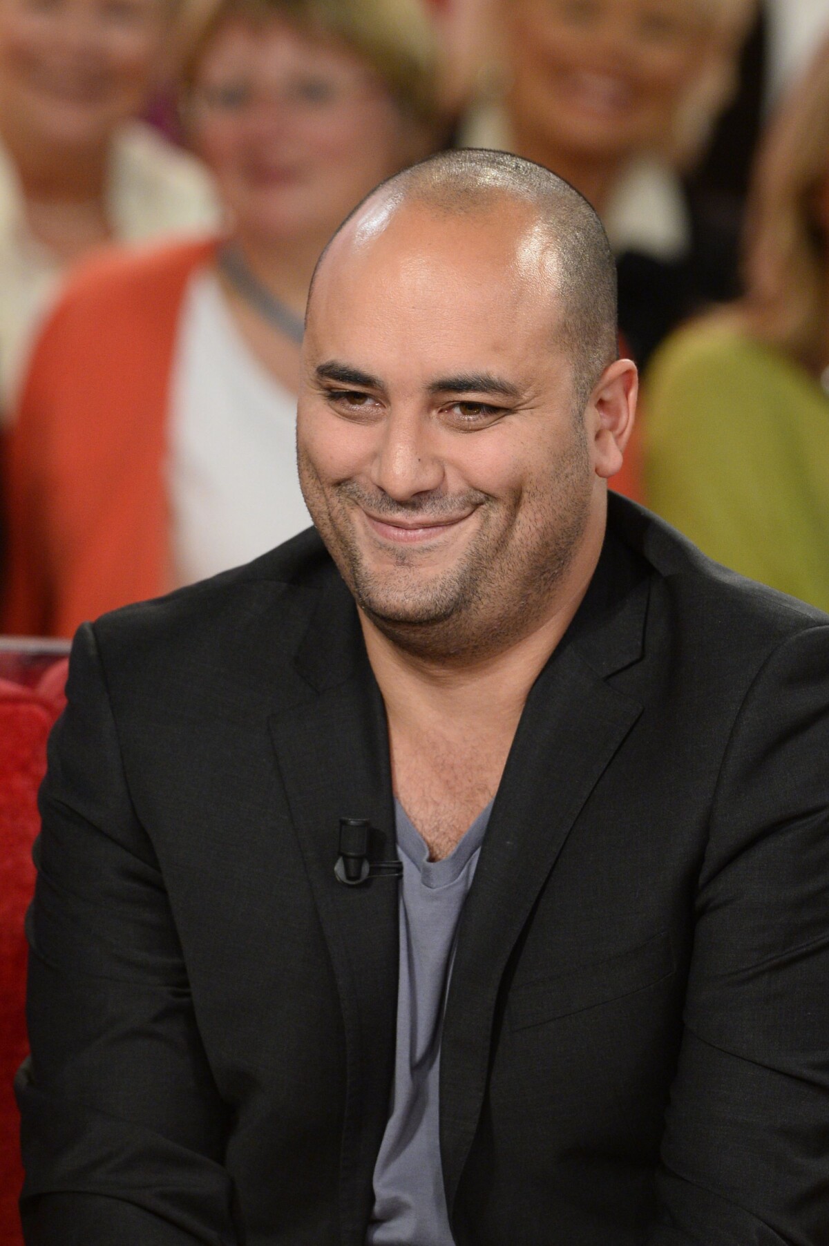 Photo : Jérôme Commandeur lors de l'enregistrement de l'émission ...