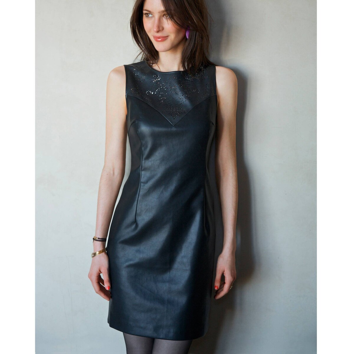 Photo : Robe simili cuir, 49,99 € - Purepeople