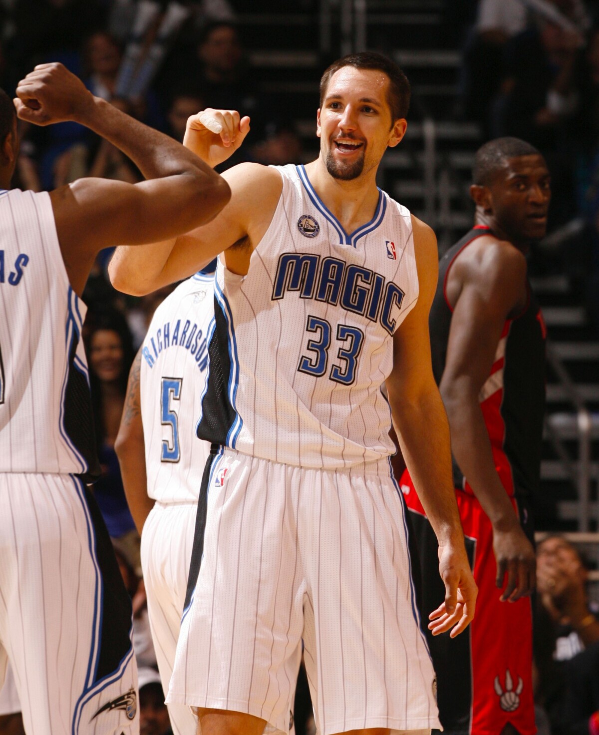 Photo : Ryan Anderson à l'Amway Arena d'Orlando, le 21 janvier 2011 ...