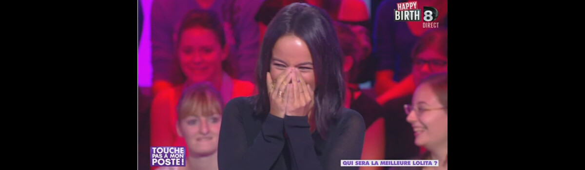 Photo : Alizée morte de rire dans Touche pas à mon poste sur D8 le 9 ...