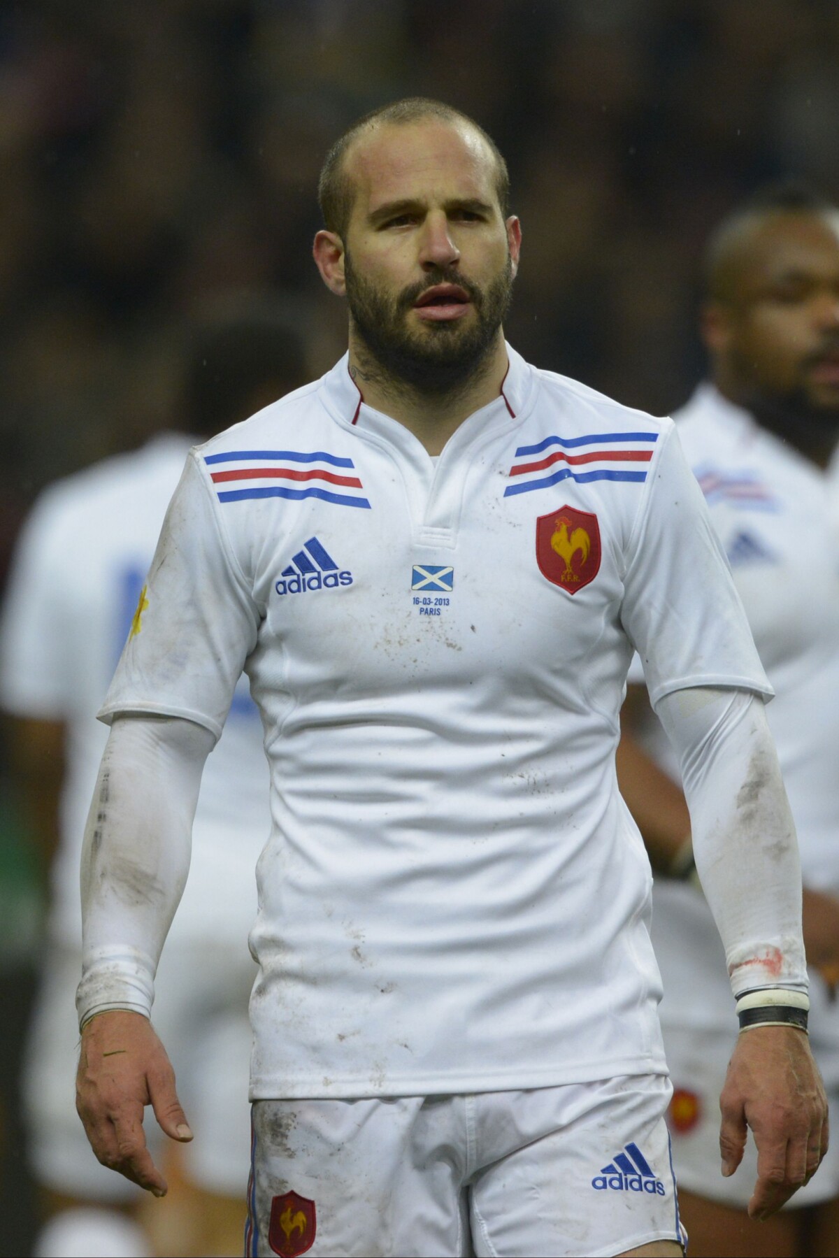 Photo : Frédéric Michalak lors du tournoi des 6 Nations lors du match ...