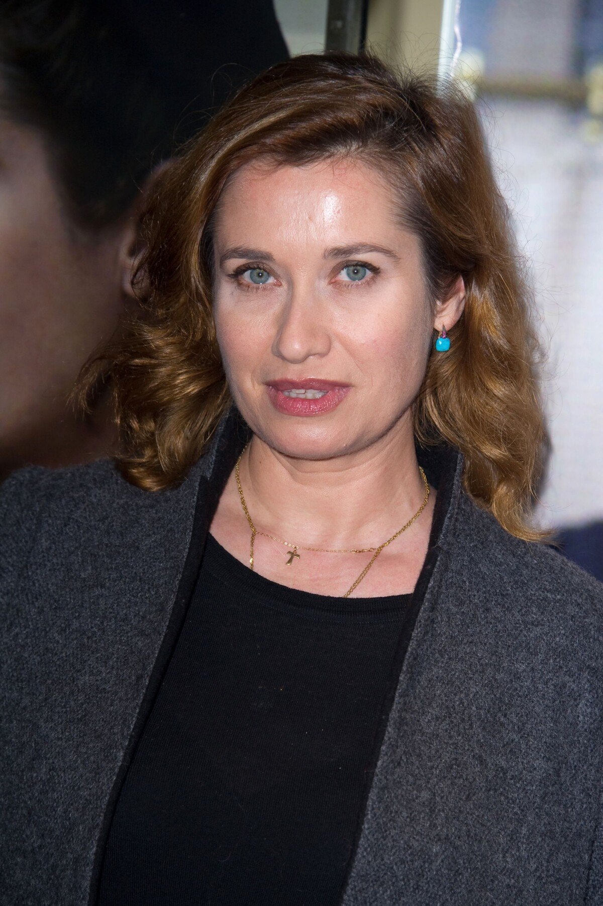 Photo : Emmanuelle Devos lors de la première du film Violette à Paris, le 4 novembre 2013 ...