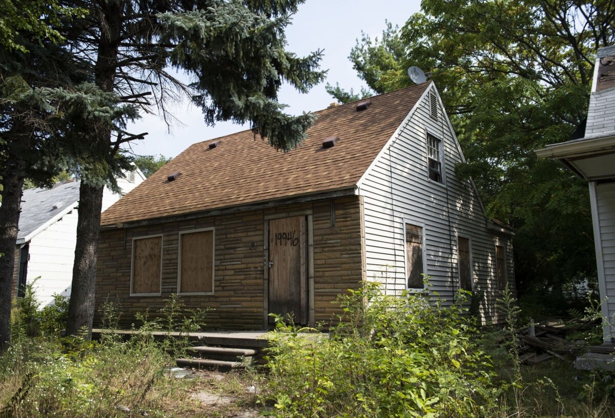 Photo : La maison d'enfance d'Eminem, située au 19946 Dresden Street à ...