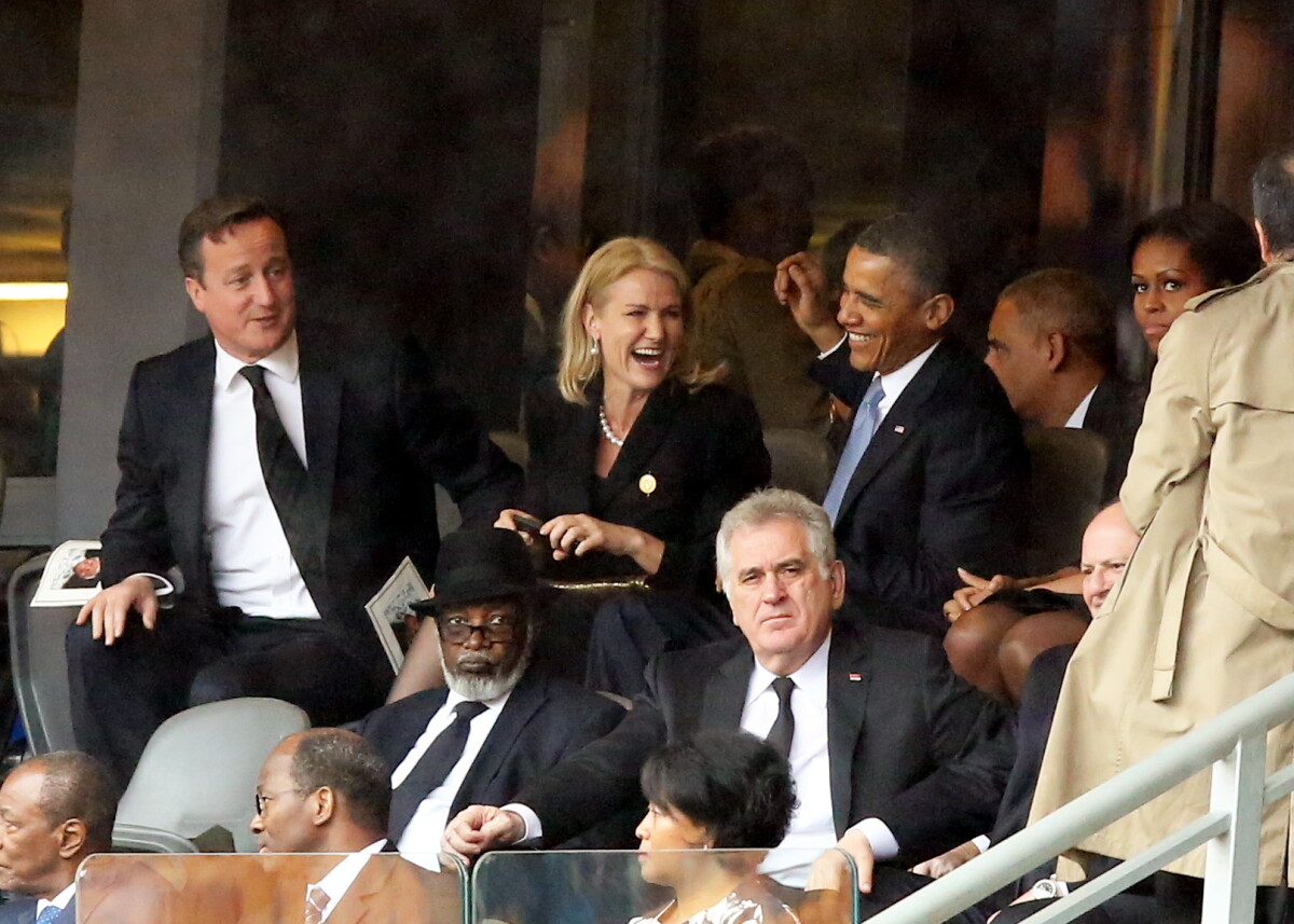 Photo : David Cameron, Helle Thorning-Schmidt (Première ministre du ...
