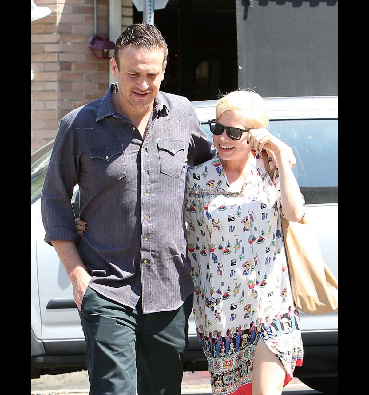 Photo : Michelle Williams et Jason Segel à Los Angeles le 20 août 2012 ...