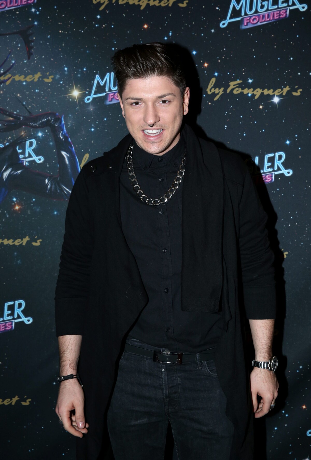 Photo : Quentin Mosimann à la générale du spectacle de Thierry Mugler ...