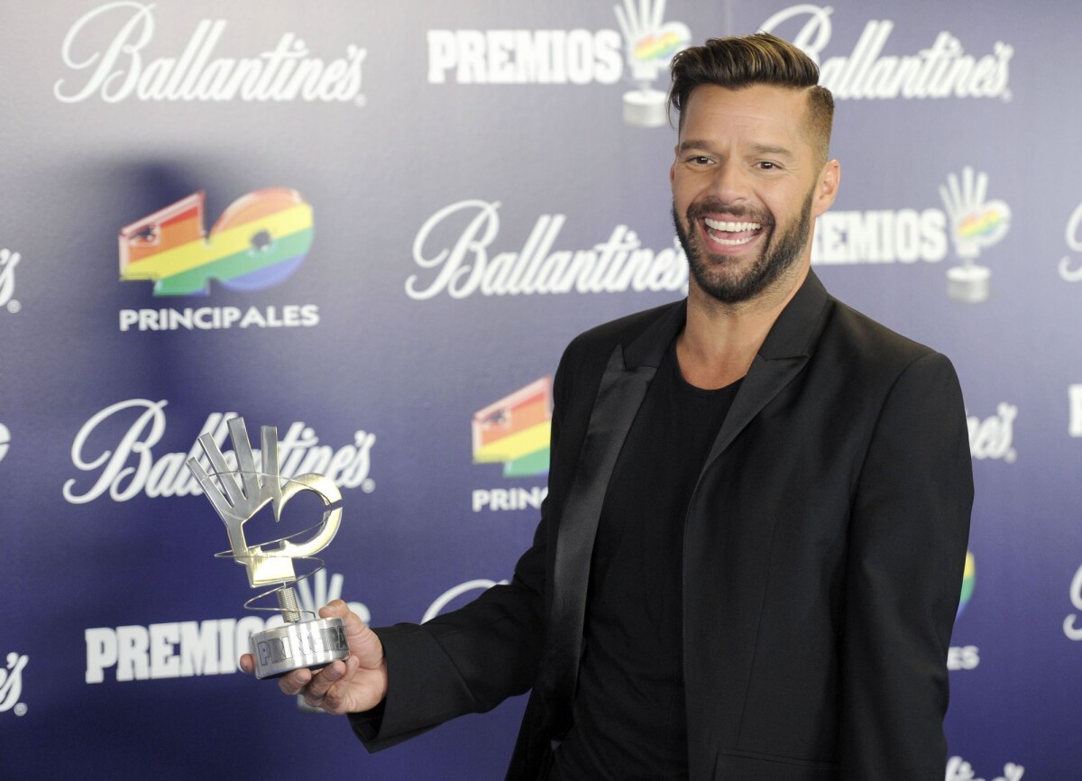 Photo : Ricky Martin à la cérémonie des "40 Principales Music Awards" à ...