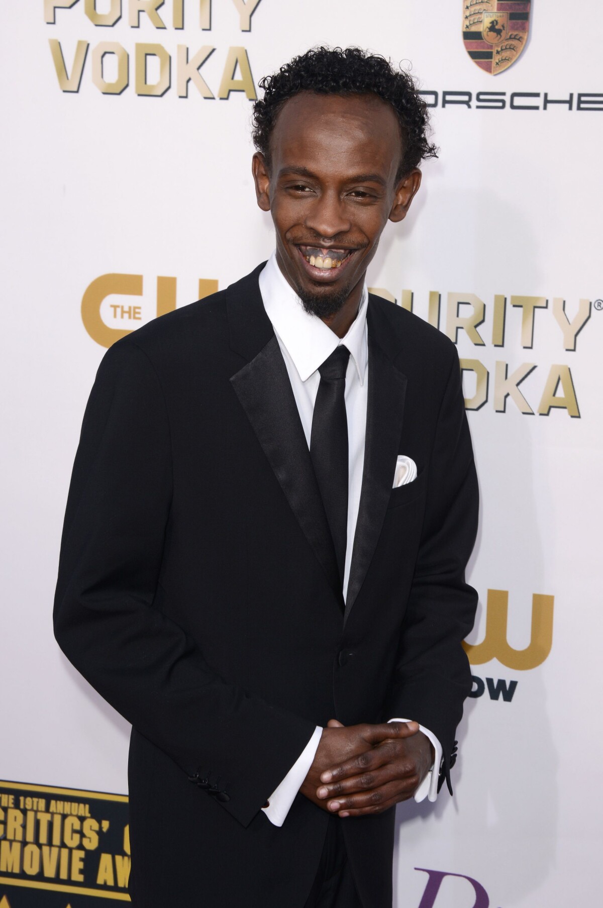 Photo : Barkhad Abdi lors des Critics' Choice Movie Awards au Barker ...