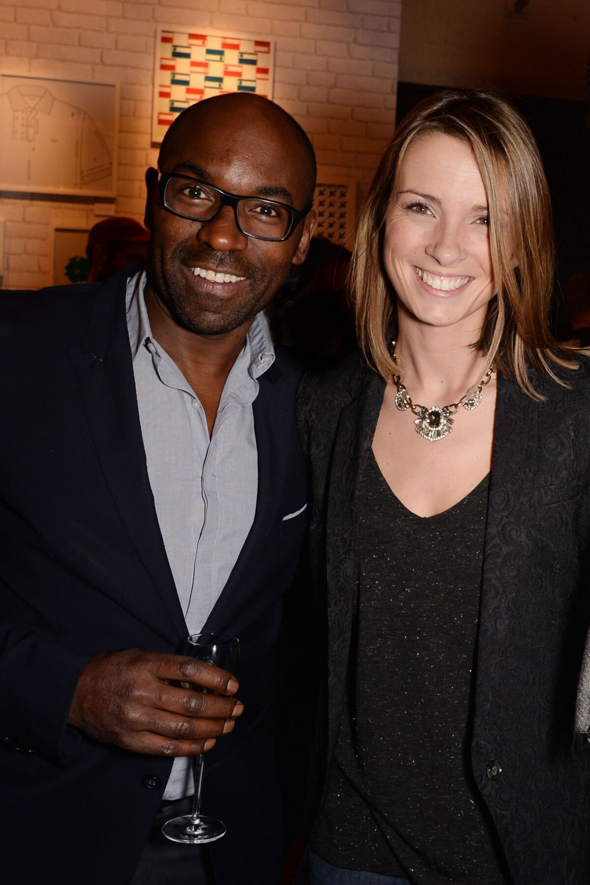 Photo : Lucien Jean-Baptiste et Isabelle Ithurburu assistent à la ...