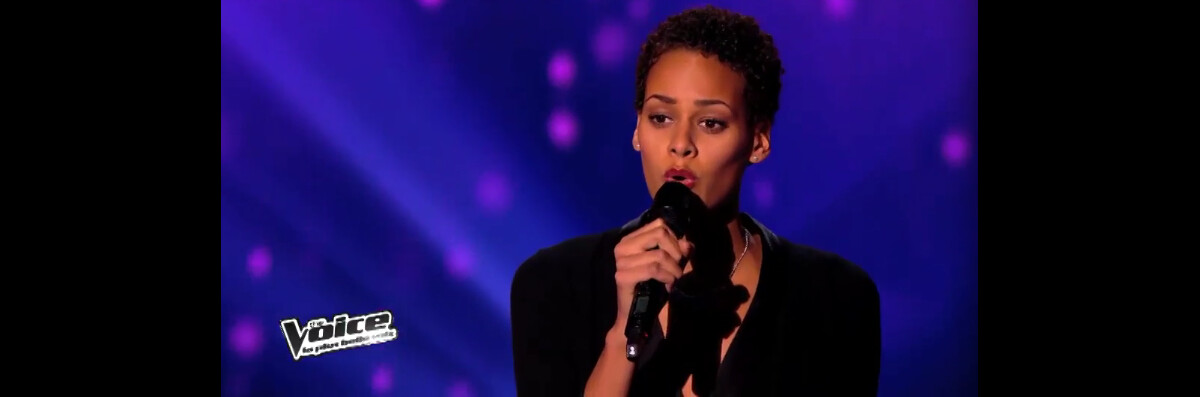 Photo : Mélissa Bon dans The Voice 3 sur TF1 le samedi 8 février 2014 ...