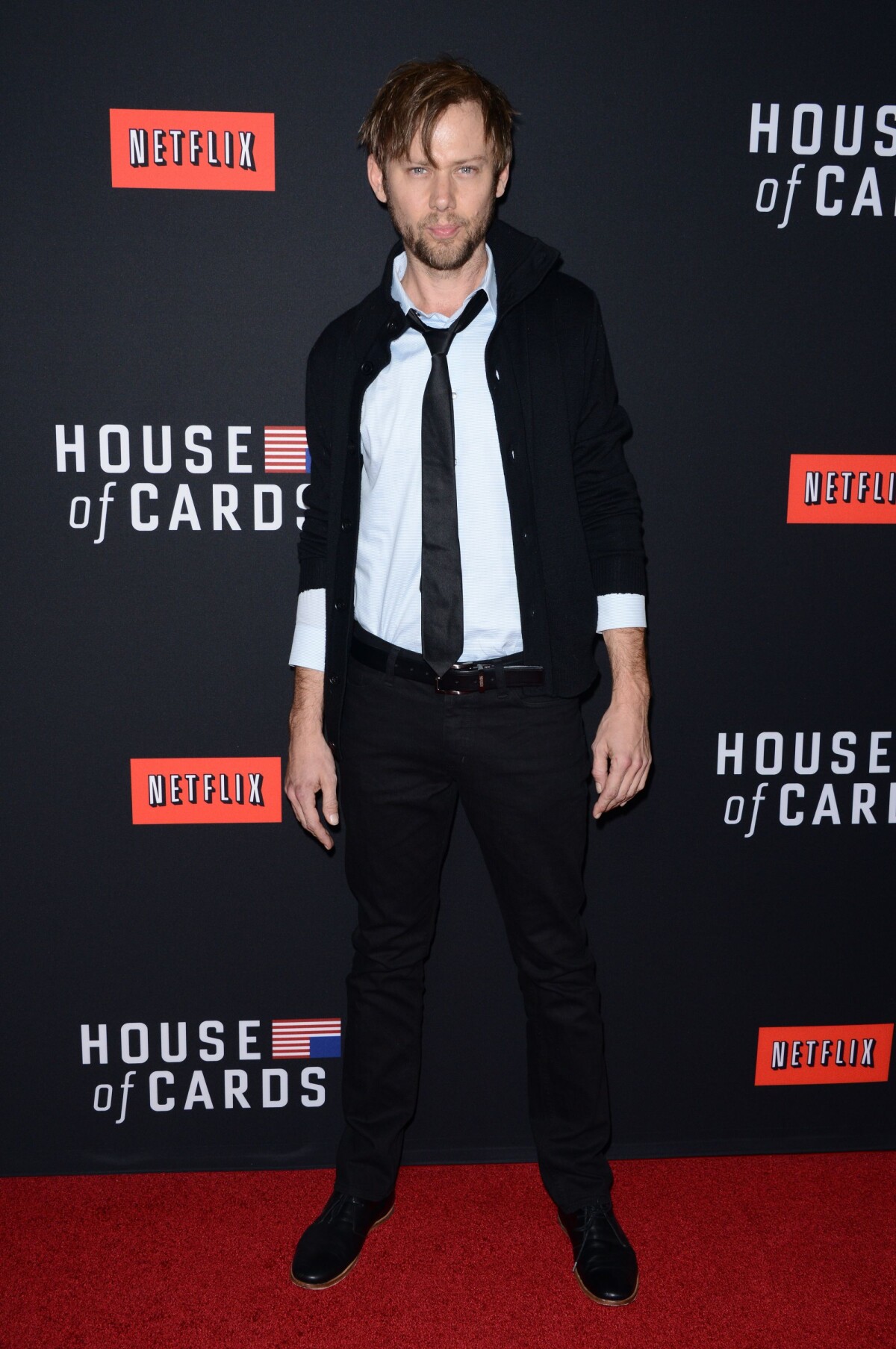 Photo : Jimmi Simpson lors de la première de House of Cards, saison 2 ...